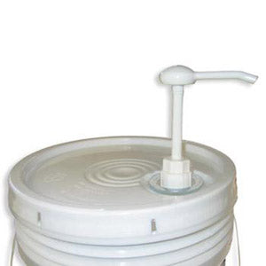 5 Gallon Bucket Hand Pump, Fits on Lid with Rieke Spout