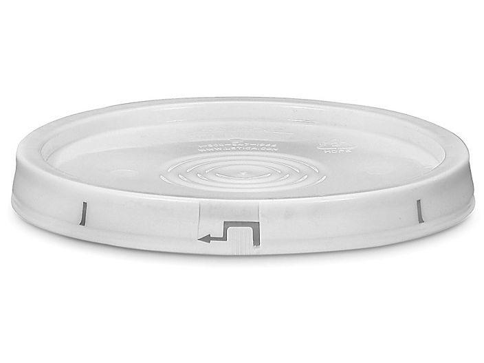 Standard White Bucket Lid for 3.5, 5, 6, and 7 Gallon Buckets